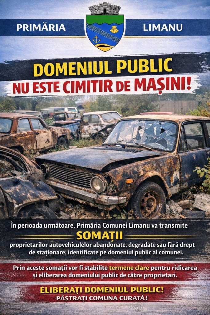 Primăria Comunei Limanu – Website-ul Oficial al Primăria Comunei Limanu